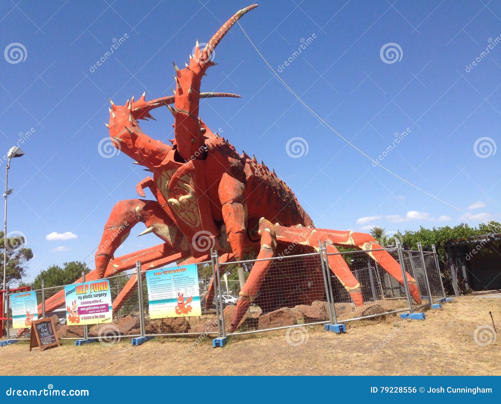 Larry the Lobster editorial photo. Image of south, larry - 79228556