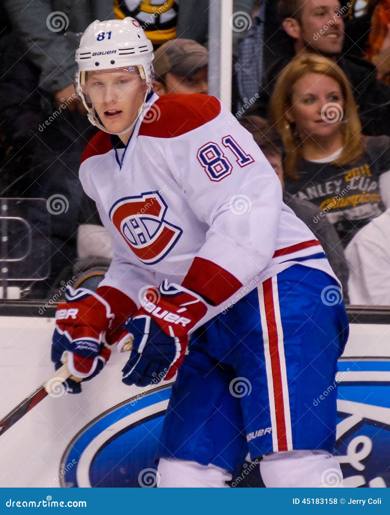 Lars Eller Montreal Canadiens Editorial Stock Photo - Image of bauer ...