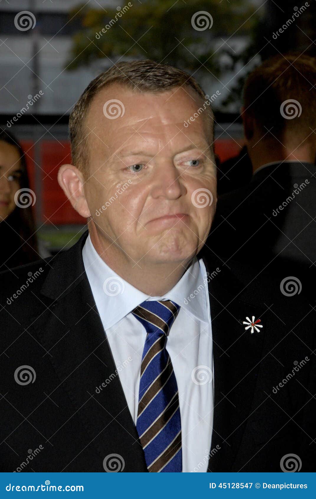 Lars Lokke Rasmussen redactionele fotografie. Image of liberaal - 45128547