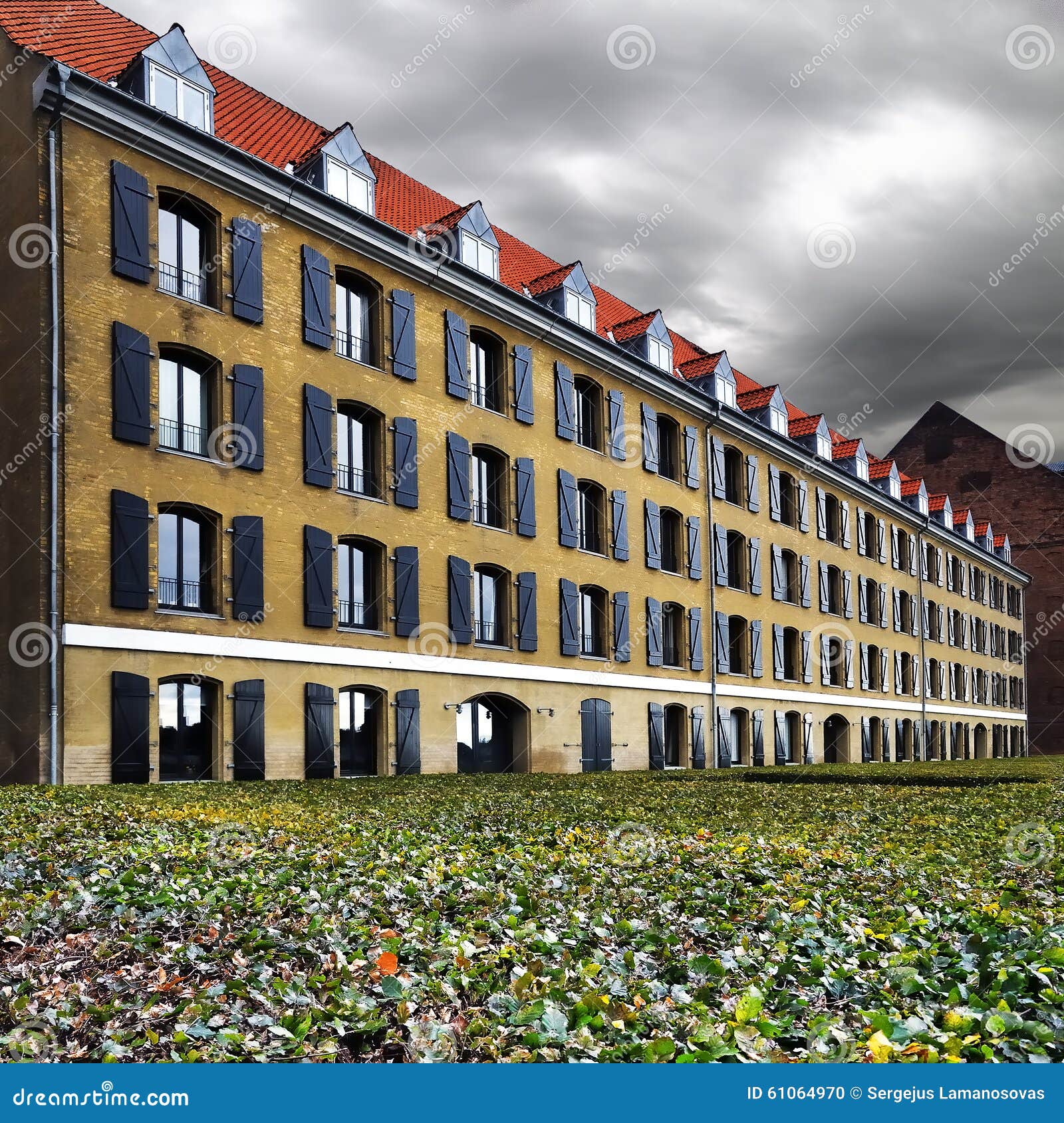 Larsens Plads in Copenhagen, Denmark. Stock Photo - Image of europe ...