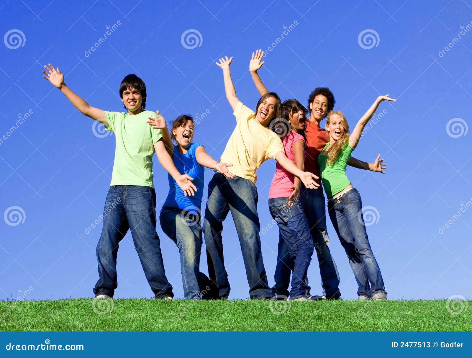 Las Adolescencias Agrupan Divertirse, Imagen de archivo - Imagen de ...