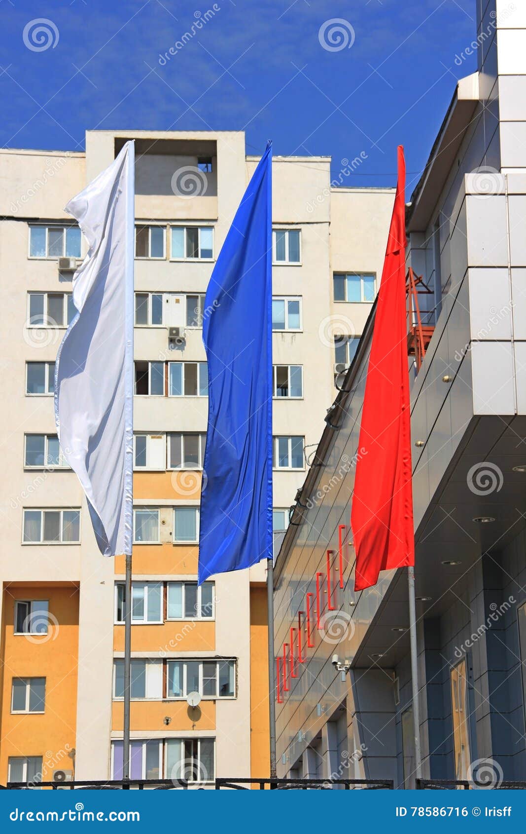 Las Banderas De Tres Colores Foto de archivo - Imagen de tres, colores ...