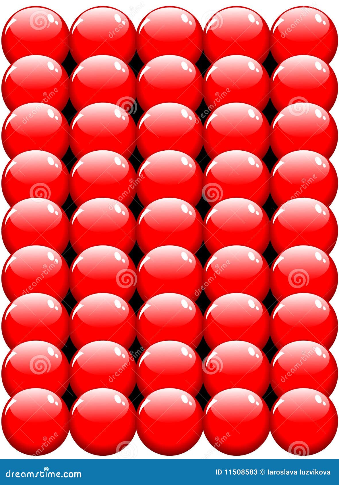 Las Bolas Rojas Texture Vector Ilustración del Vector - Ilustración de ...