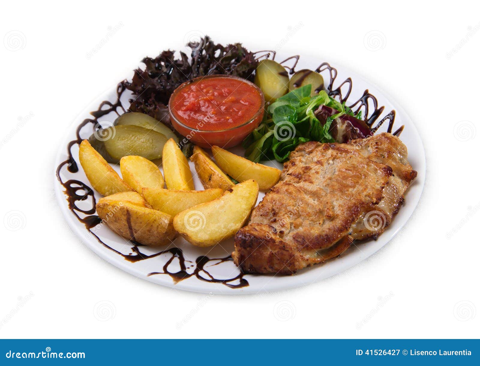 Las Comidas Deliciosas De La Carne De Vaca Imagen de archivo - Imagen ...