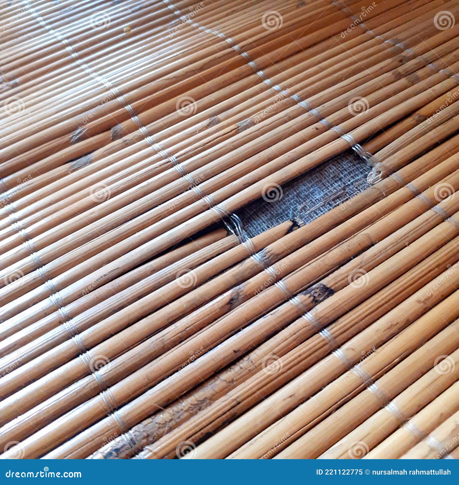 Las Esteras De Mimbre Son Una Estera Tradicional Imagen de archivo ...