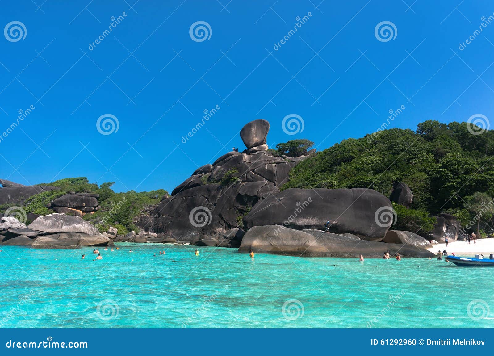 Las Islas De Similan En Tailandia Imagen editorial - Imagen de resto ...