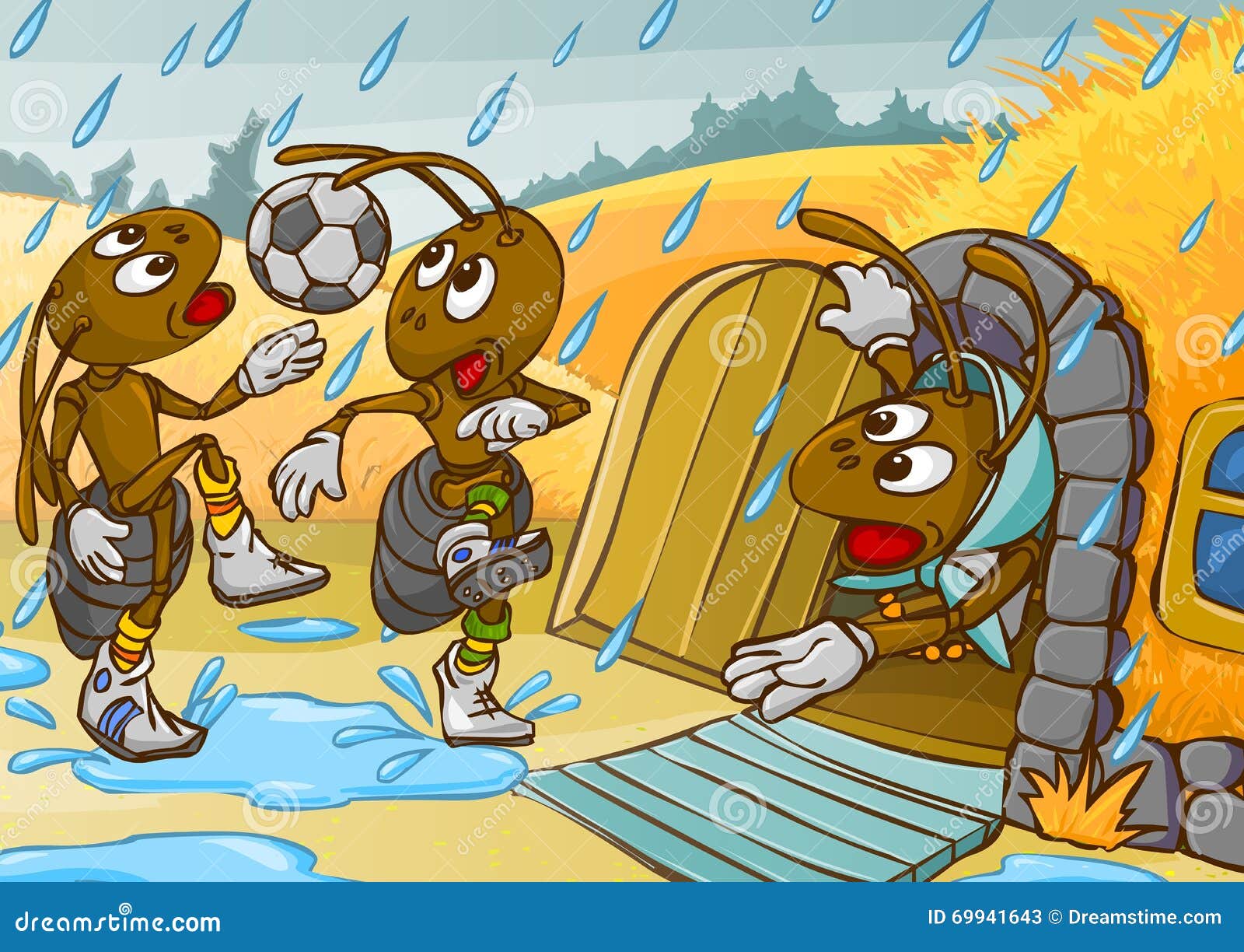 Las Lecciones De La Generosidad 8 Stock de ilustración - Ilustración de ...