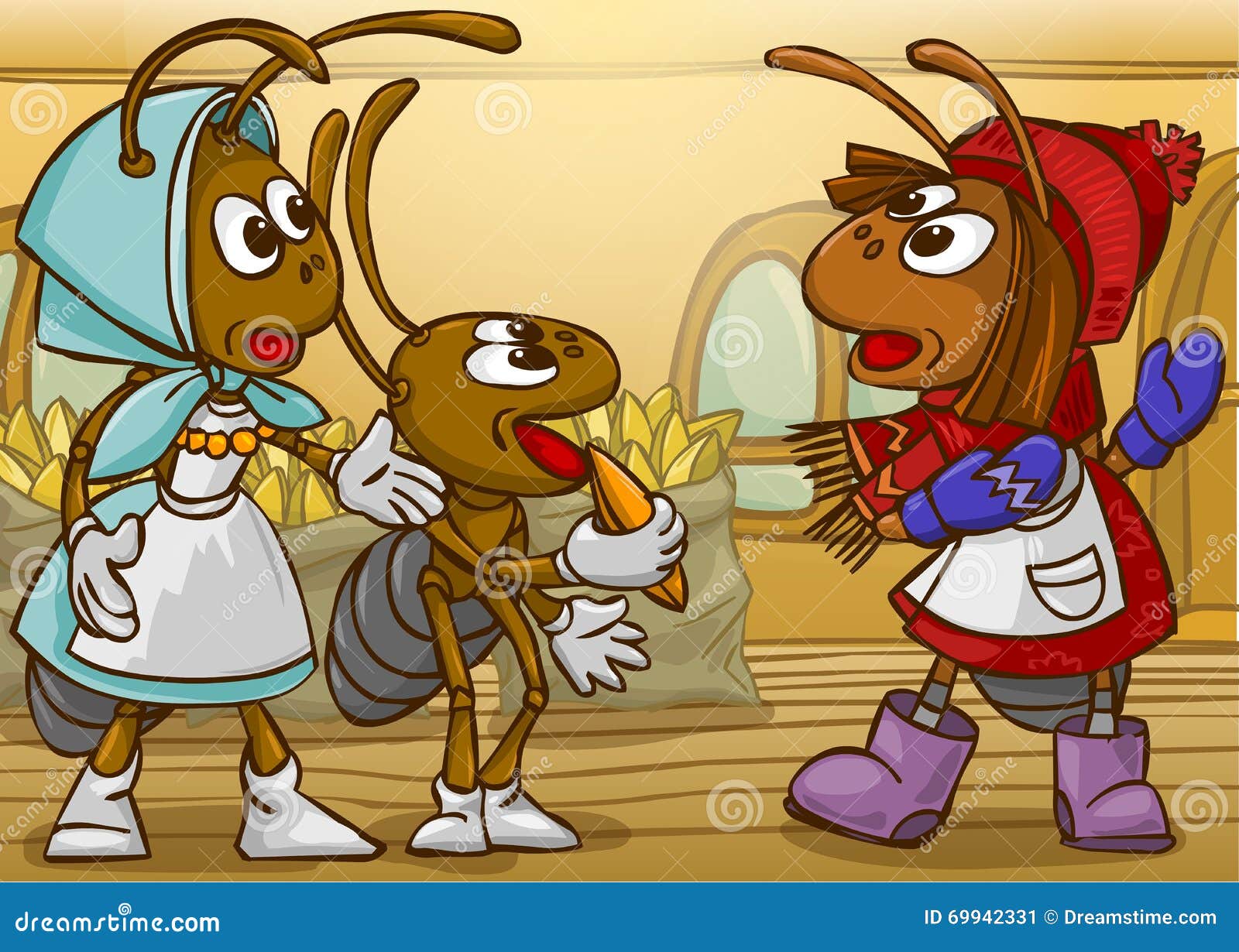 Las Lecciones De La Generosidad 11 Stock de ilustración - Ilustración ...