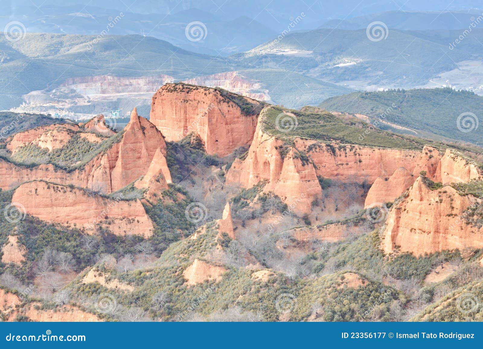 Las Medulas, Espagne image stock. Image du campagne, côte - 23356177