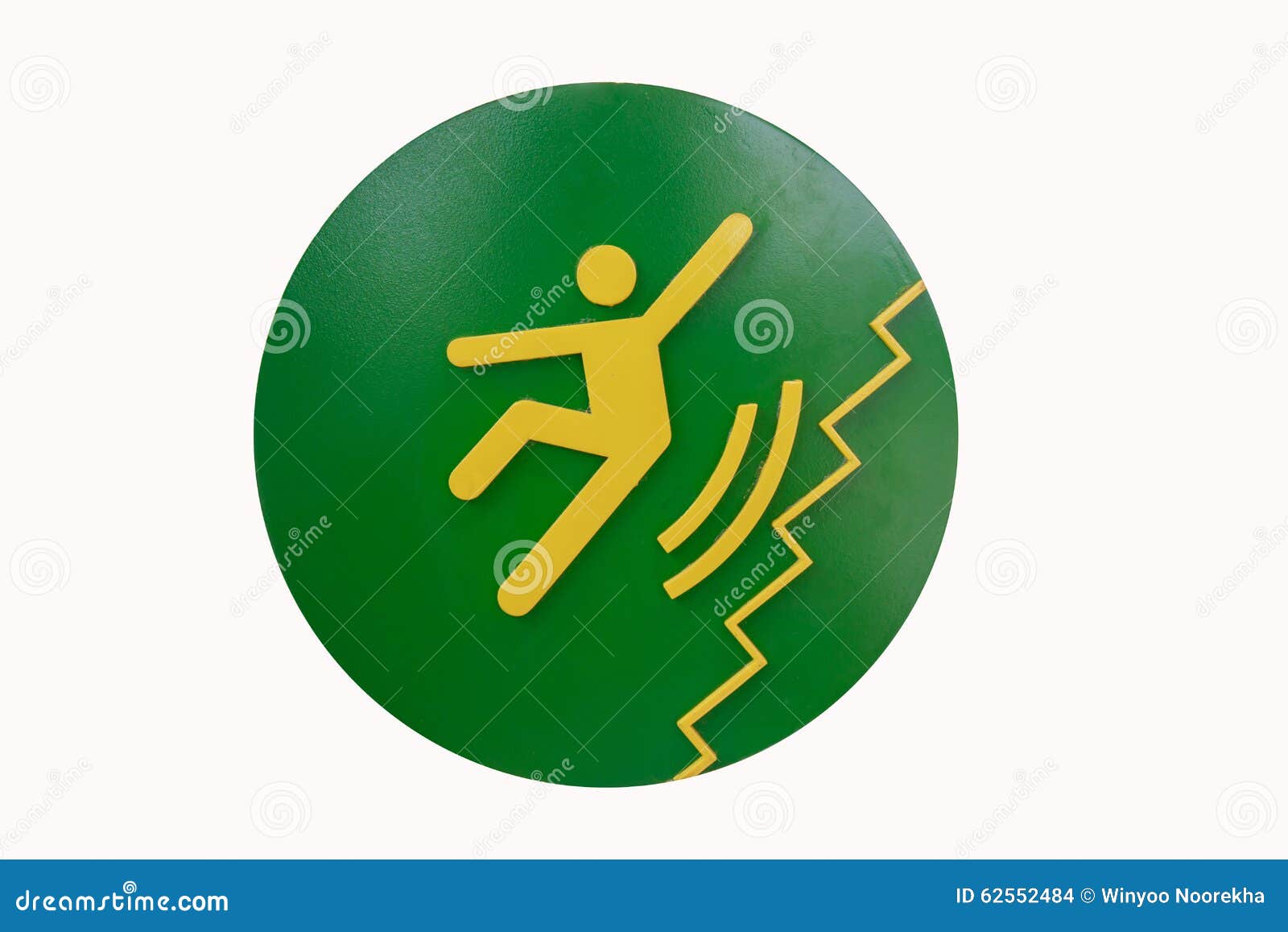 Las Muestras De Se Guardan De Resbaladizo Foto de archivo - Imagen de ...