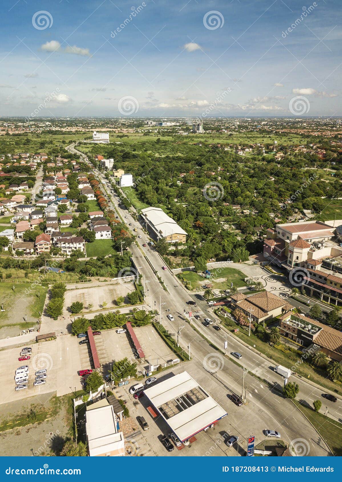 Las PiÃ±as, Philippines - Daang Hari Road Stock Image - Image of ...