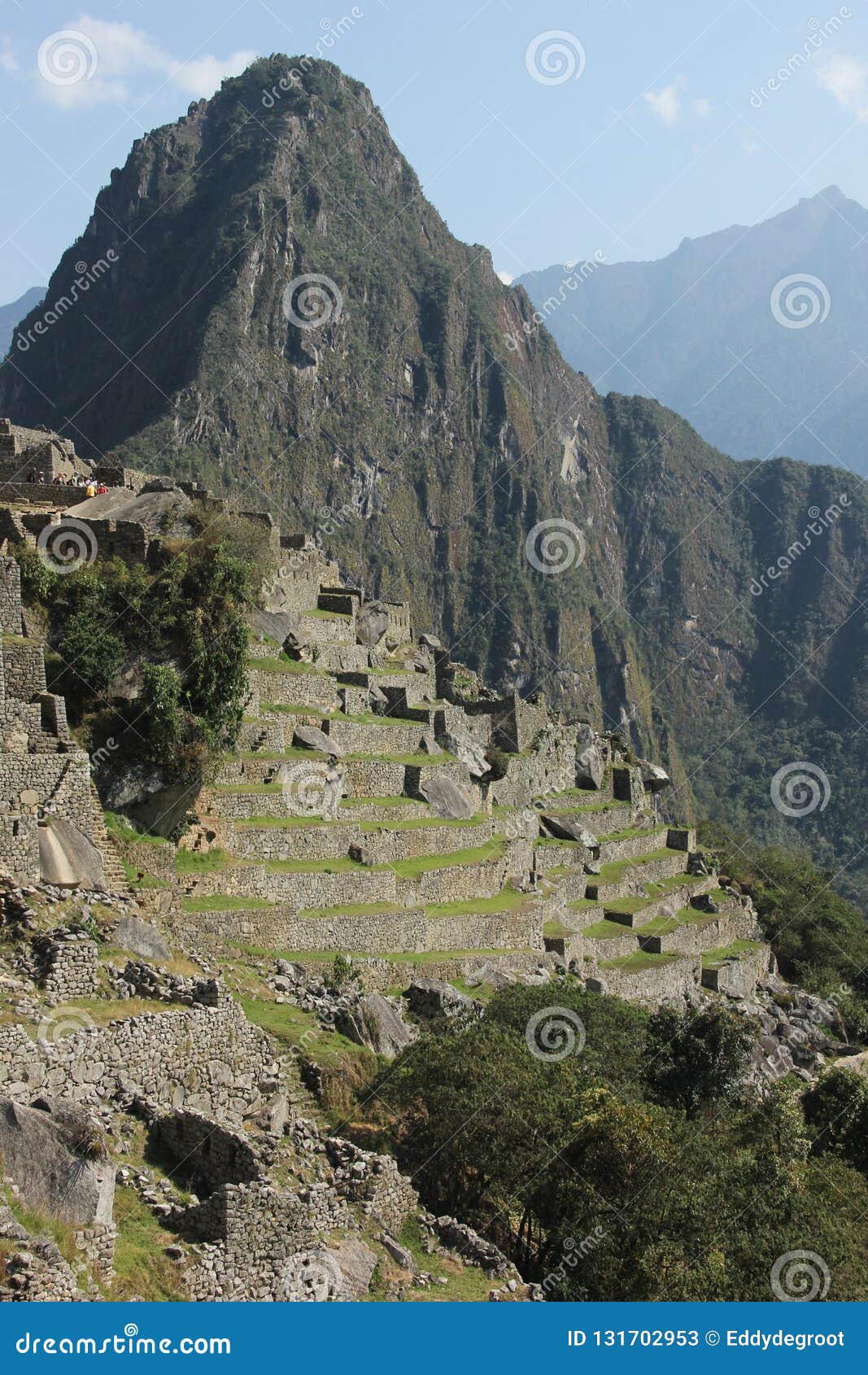 Las ruinas de Machu Picchu imagen de archivo. Imagen de turismo - 131702953
