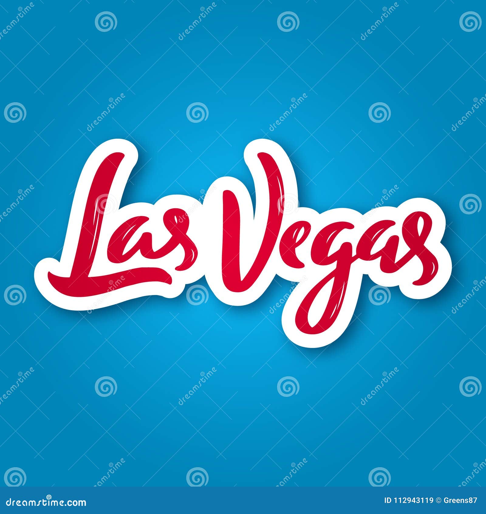 Las Vegas - Hand Drawn Lettering Phrase. Stock Vector - Illustration of ... Las Vegas - Hand Drawn Lettering Phrase. Stock Vector - Illustration of ...