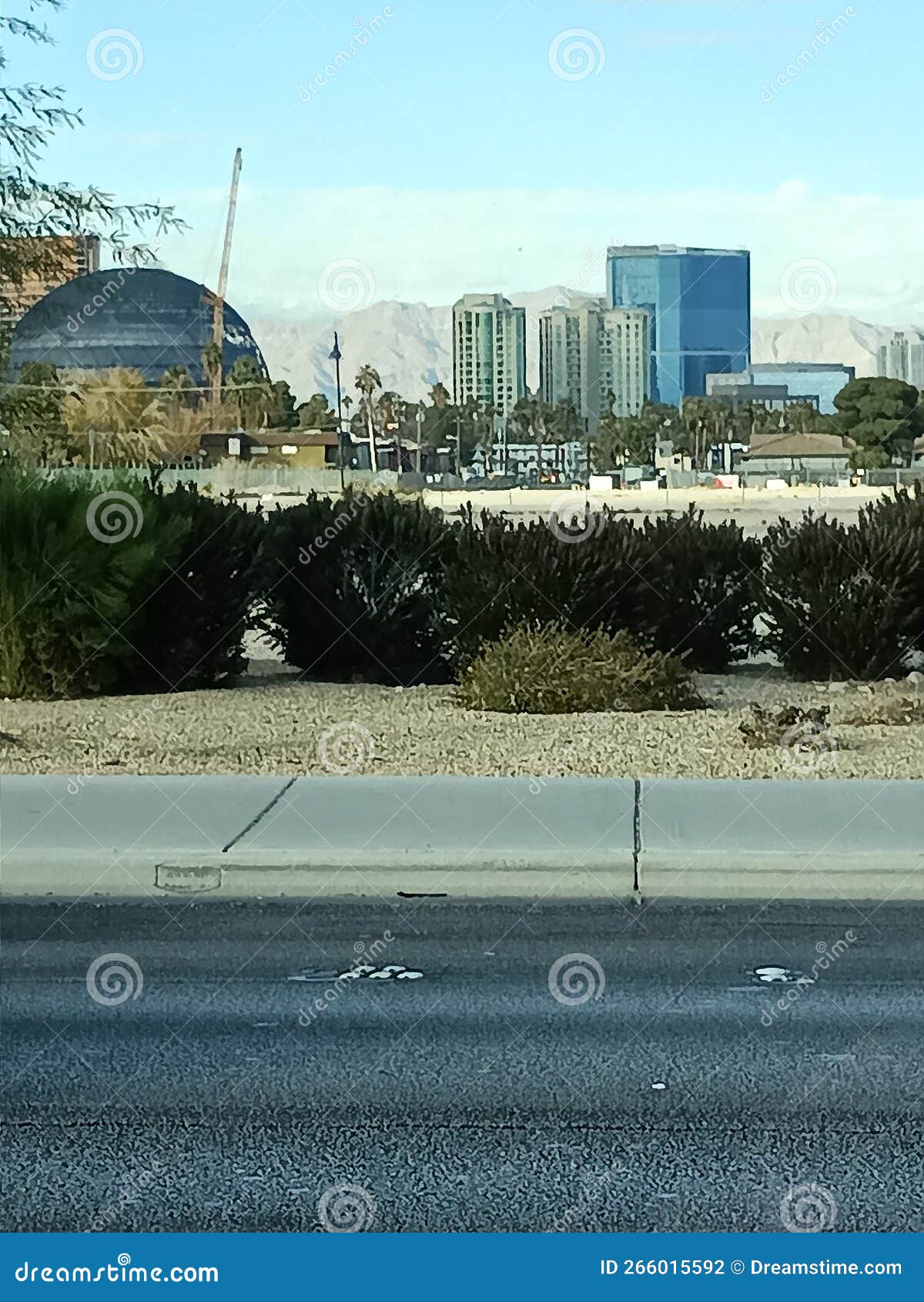 Las Vegas MGM Sphere Aka Thunderdome Construction Editorial Photography ...
