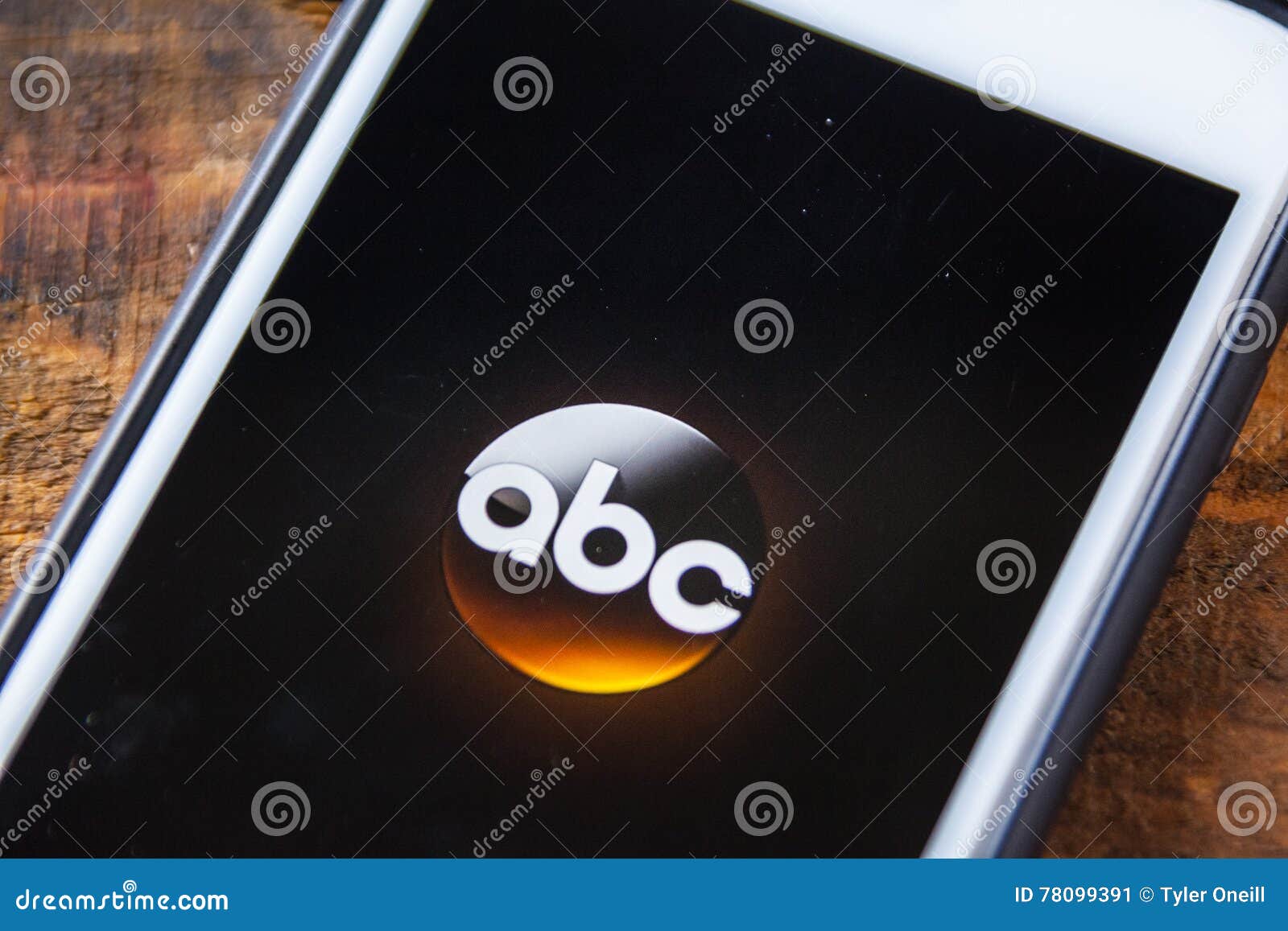 LAS VEGAS, NV - September 22. 2016 - ABC App on Apple IPhone Screen ...