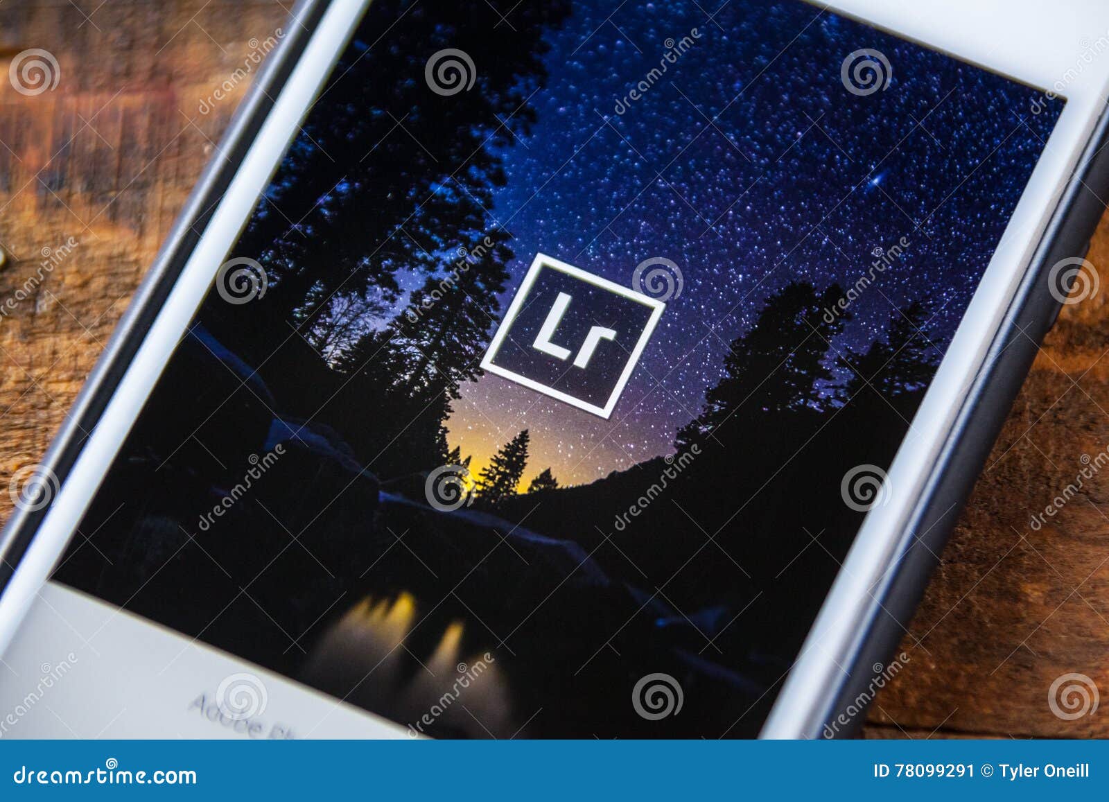 LAS VEGAS, NV - September 22. 2016 - Adobe Lightroom App on Apple ...