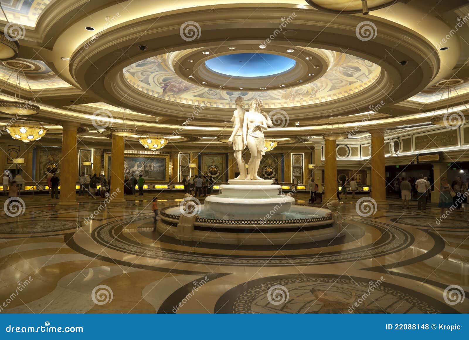 LAS VEGAS - SEPTEMBER 25: Caesars Palace Reception Editorial Stock ...