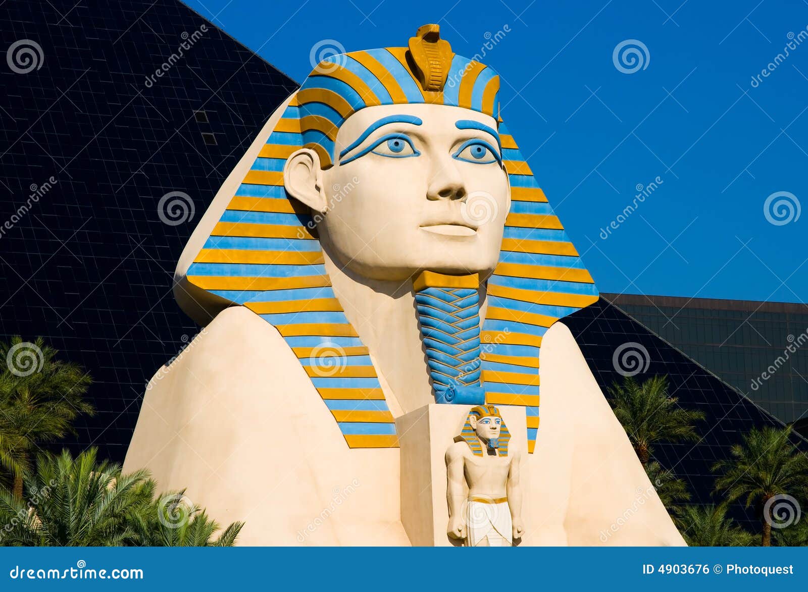 Las Vegas sfinks zdjęcie editorial. Obraz złożonej z kasyno - 4903676