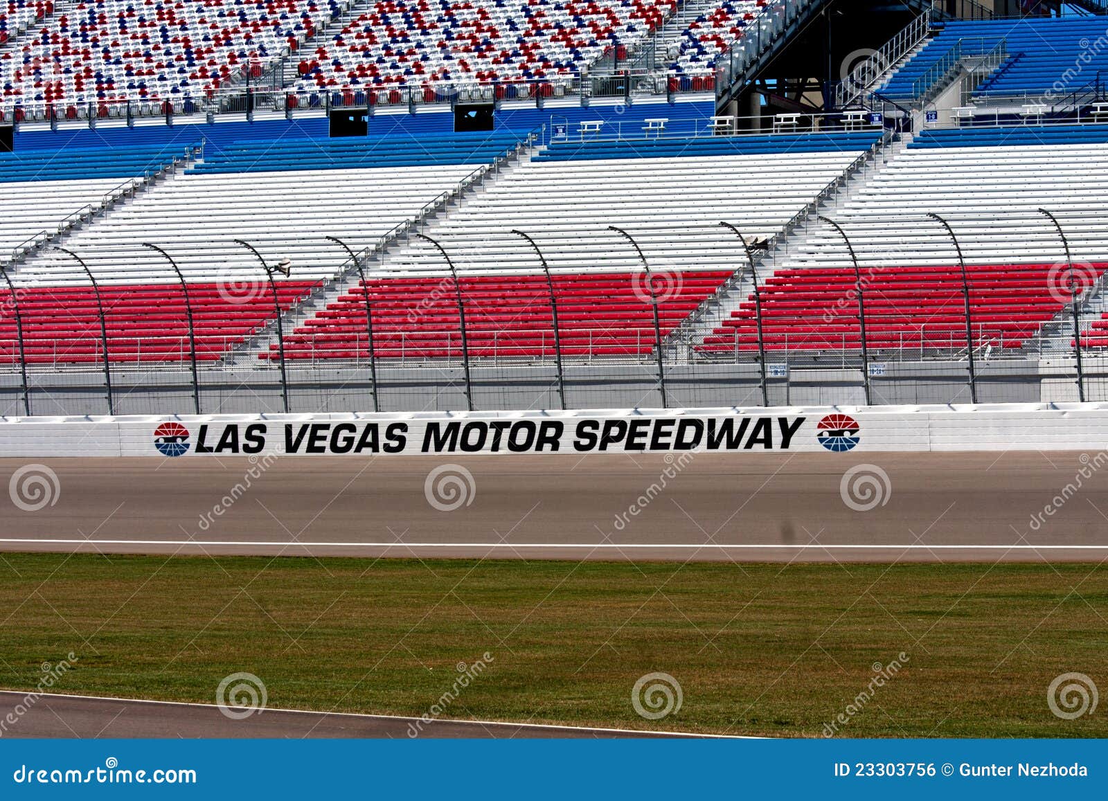 Las Vegas Speedway Grandstands Editorial Photo - Image of speed ...