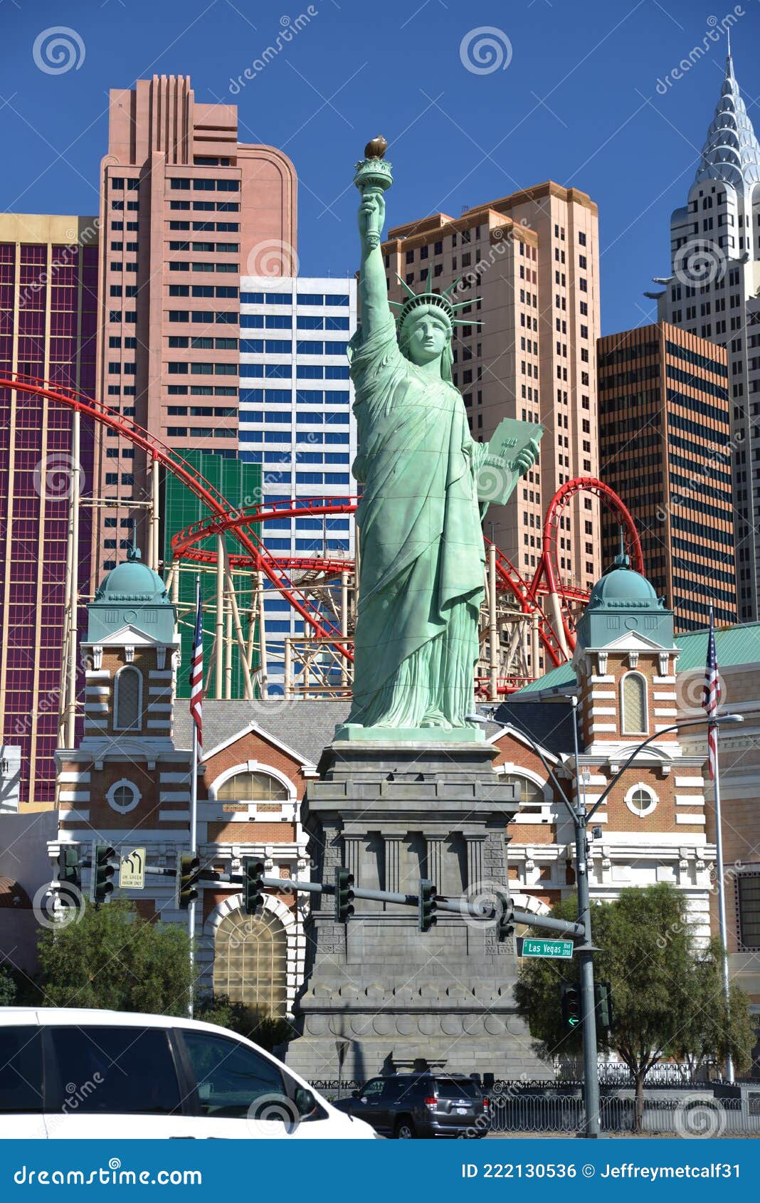 Las Vegas Statue of Liberty Editorial Photo - Image of facade, vegas ...
