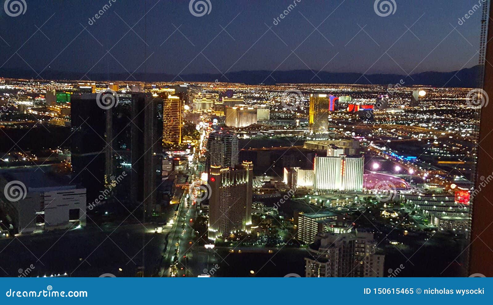 Las Vegas strip editorial image. Image of strip, vegas - 150615465
