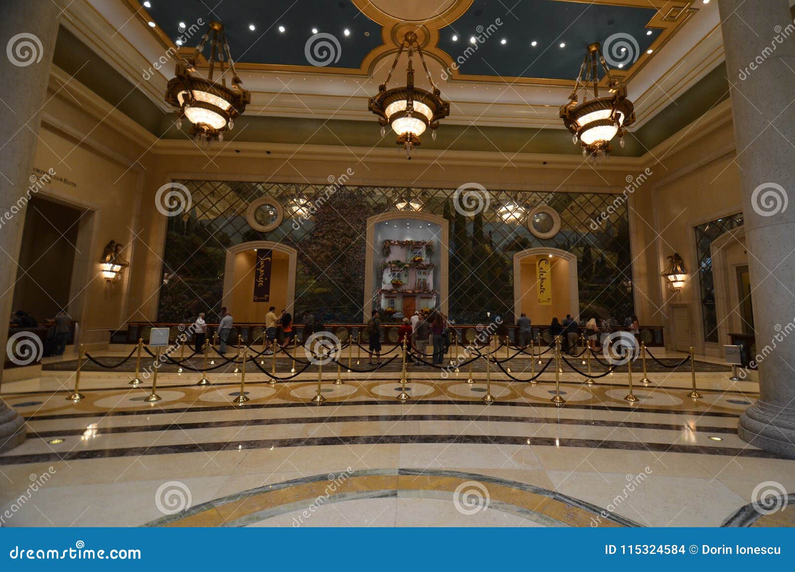 Las Vegas Strip, Function Hall, Lobby, Interior Design, Ceiling ...