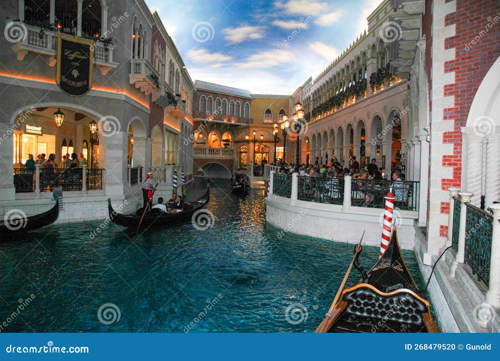 Venetian Resort Hotel and Casino in Italian Style Editorial Image ...