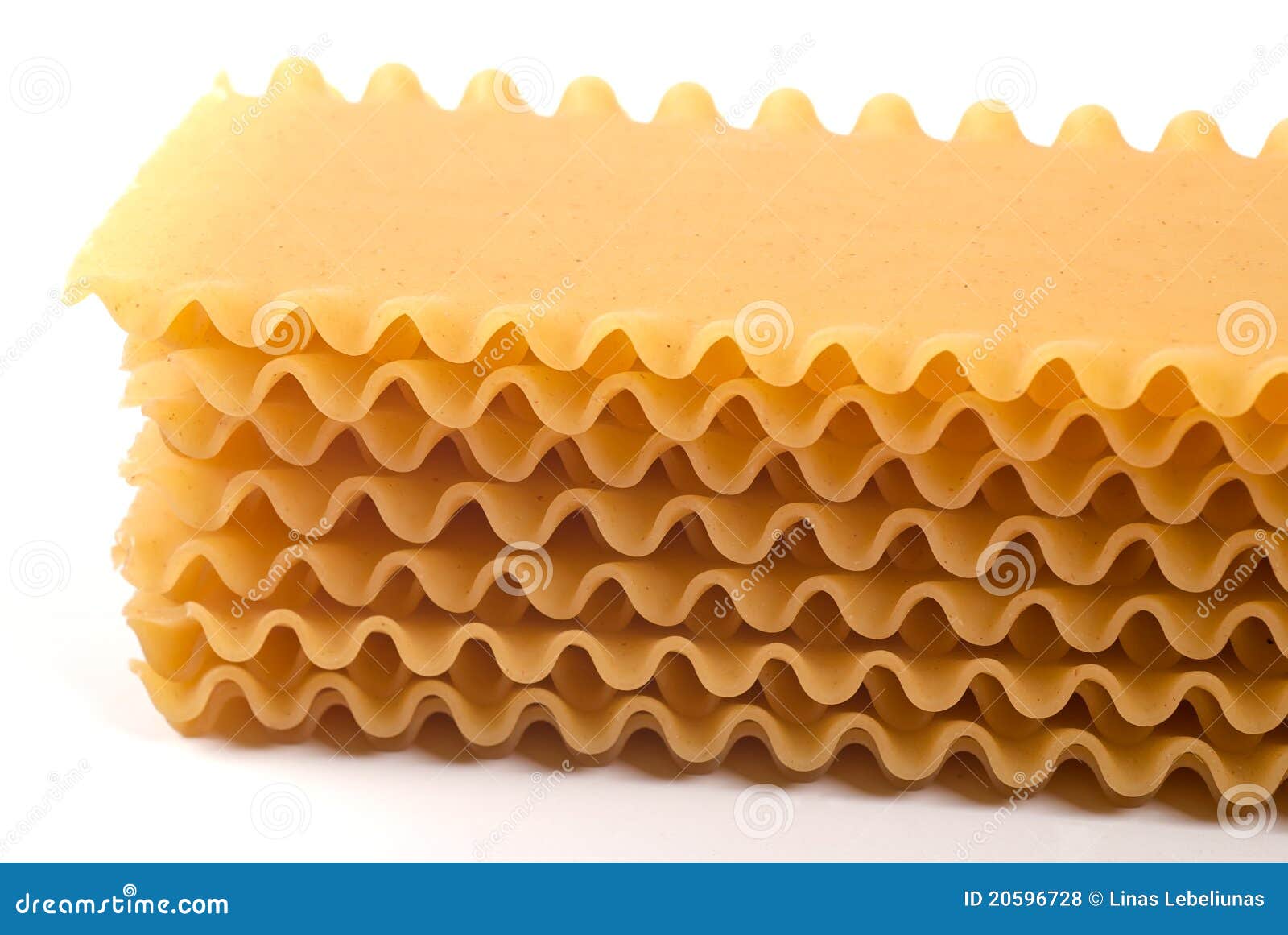 Lasagna Pasta stock photo. Image of sheet, mediterranean - 20596728