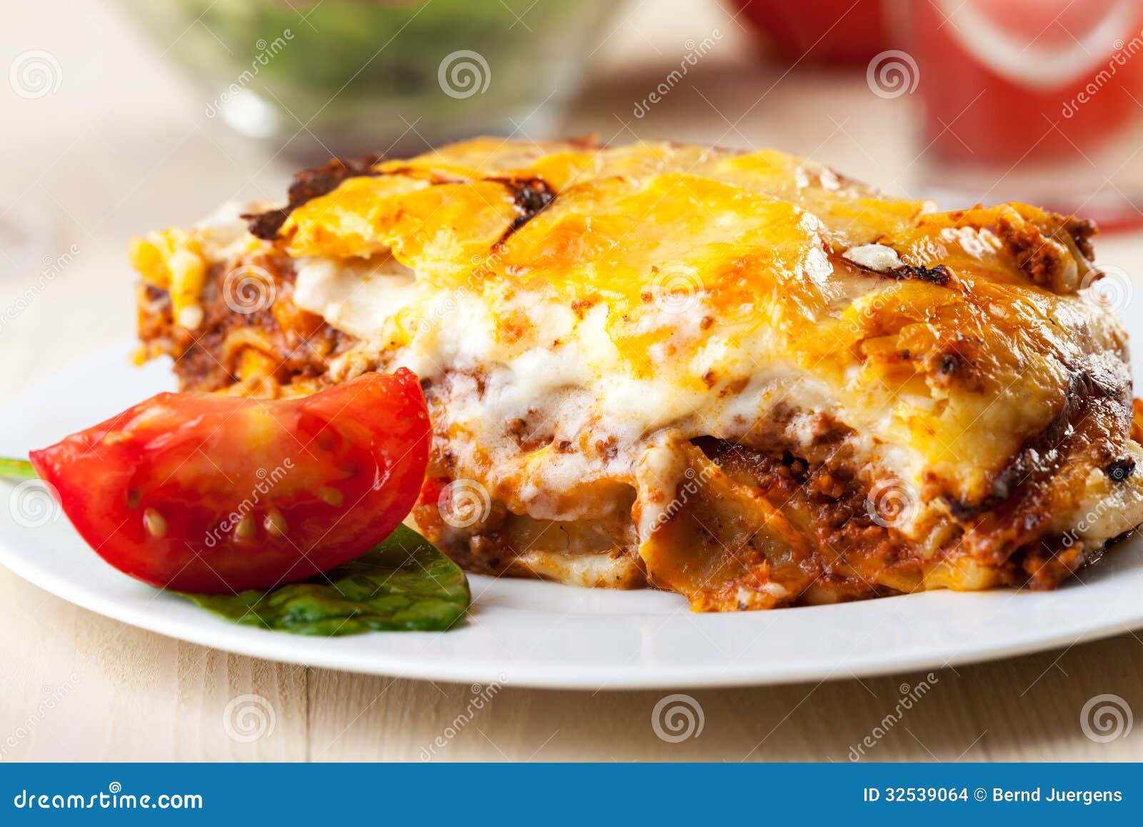 Lasagna stock photo. Image of restaurant, cheese, cooking - 32539064