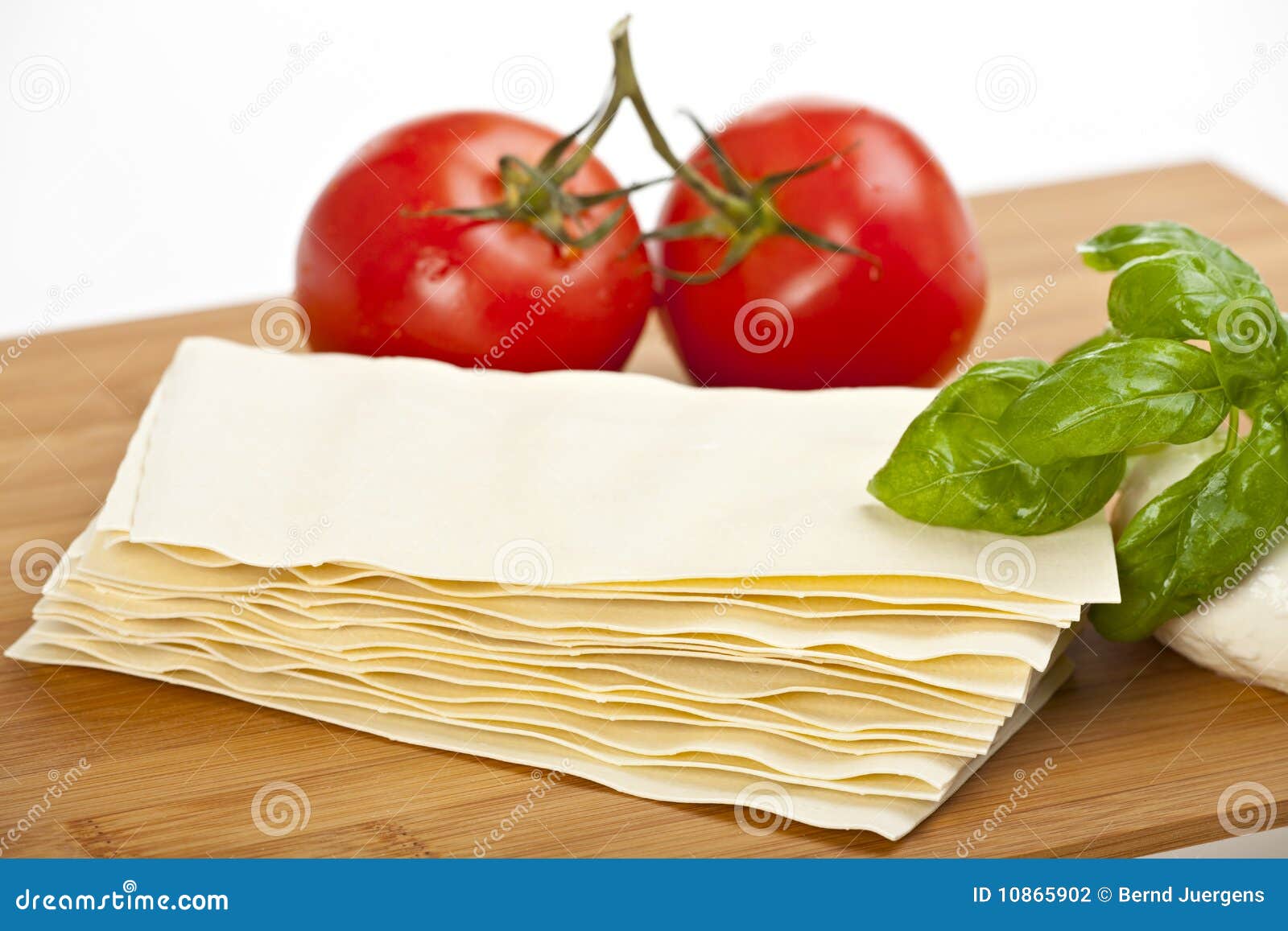 Lasagna plates stock photo. Image of board, preparation - 10865902