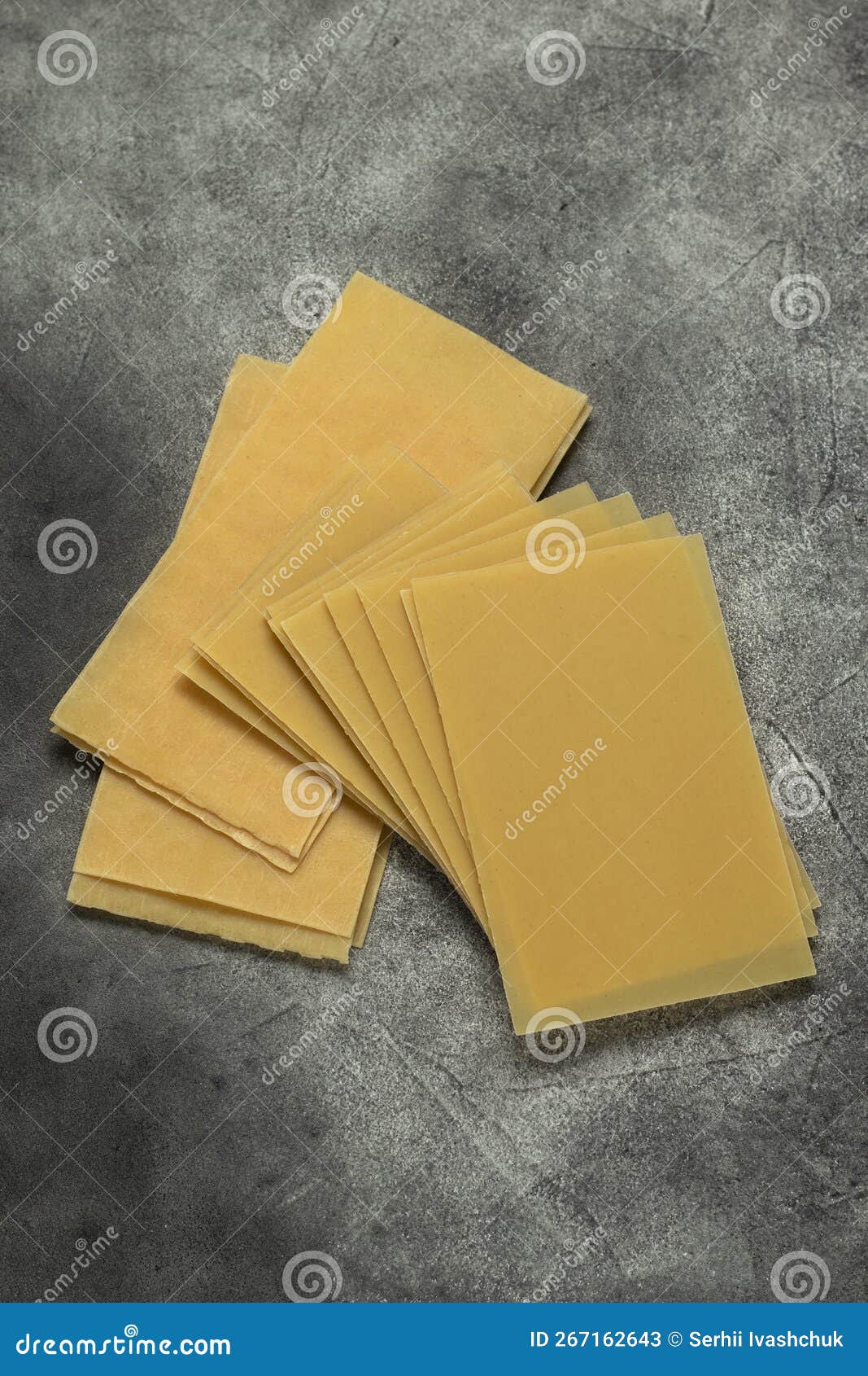 Lasagna. Rectangle Sheets of Pasta Stock Image - Image of heap, cuisine ...