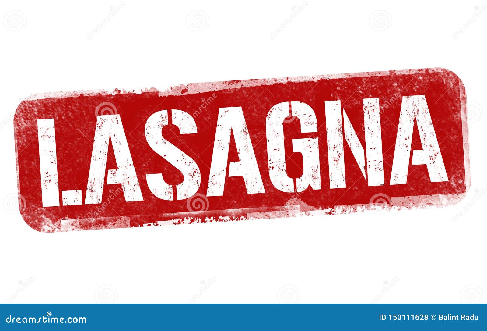 Lasagna sign or stamp stock vector. Illustration of insignia - 150111628