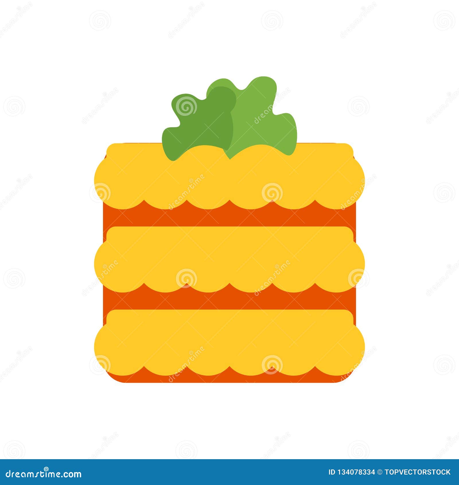 Lasagne Icon Vector Isolated On White Background, Lasagne Sign ...