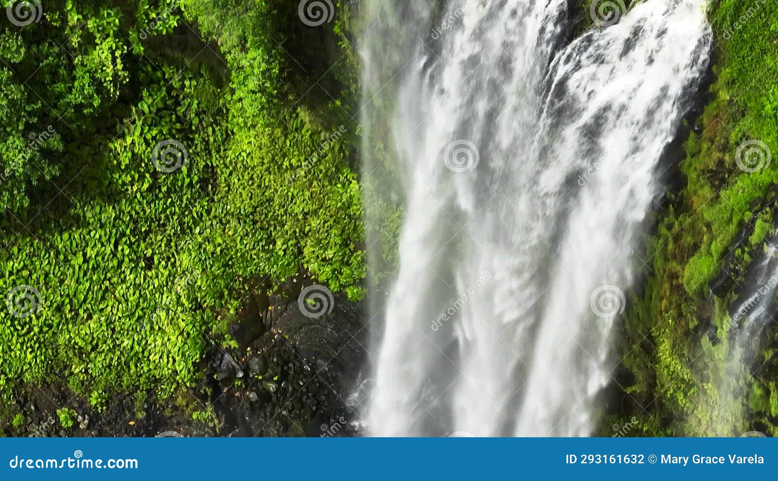 Lasang Falls in Bukidnon. Philippines. Stock Footage - Video of forest ...