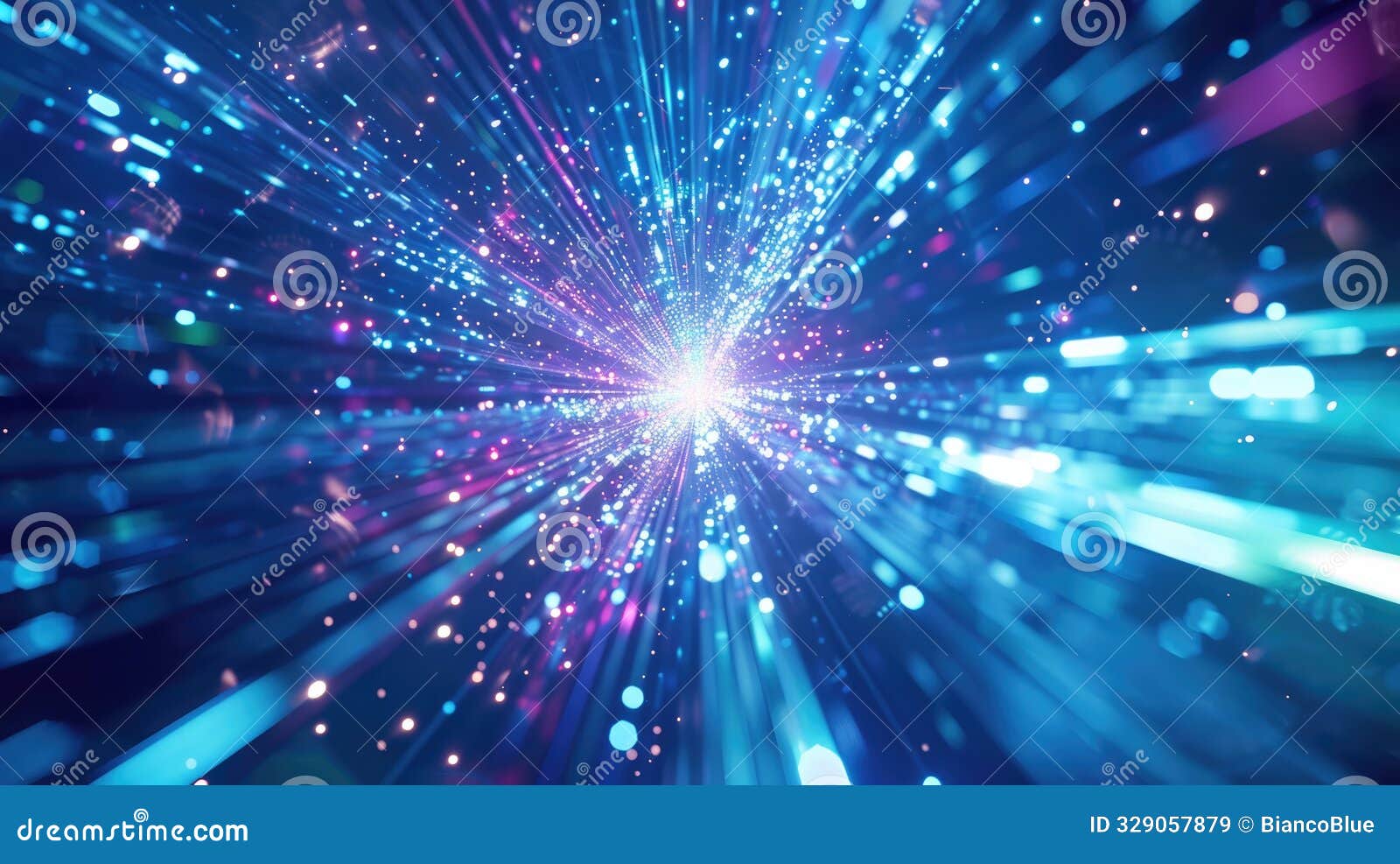 Laser Beam Effect Explode with Sparkling Shine and Emit Wonderful Light ...