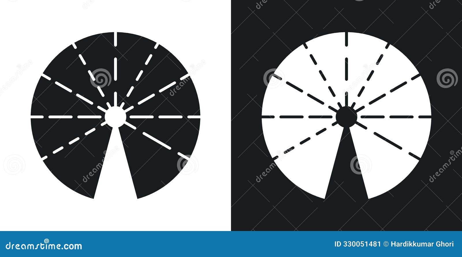 Laser Beam Icon Vector Set on White Background Stock Vector ...