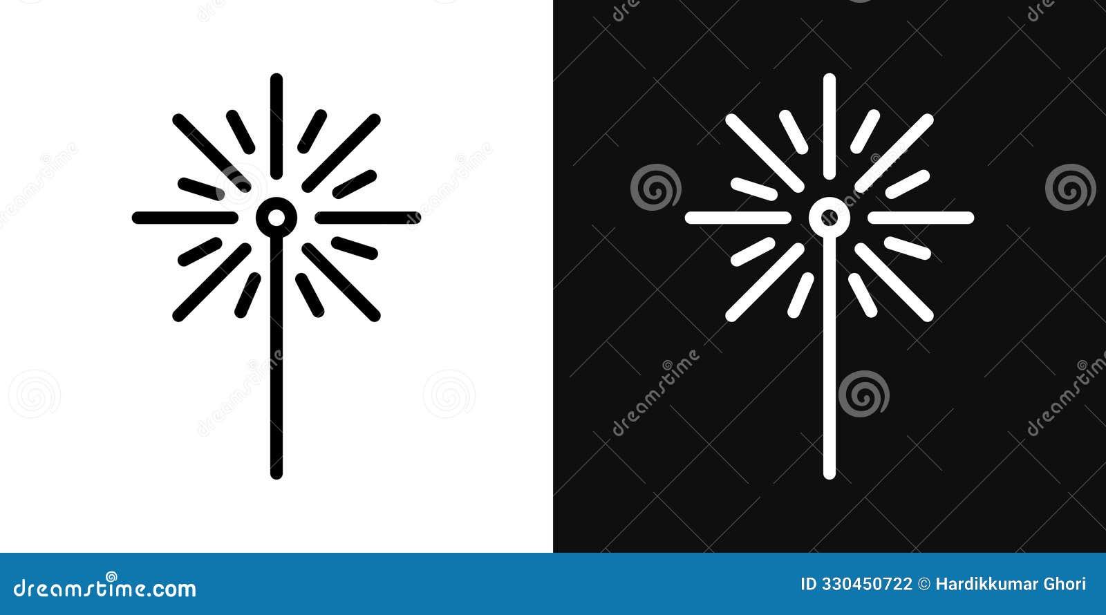 Laser beam icon stock vector. Illustration of symbol - 330450722
