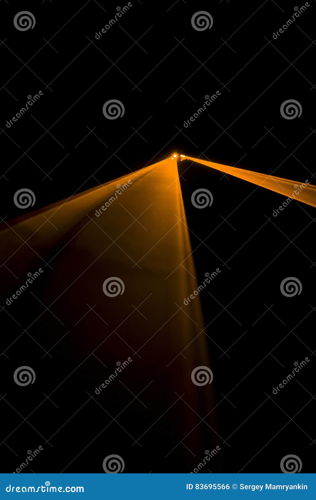 Laser beam orange stock photo. Image of backdrop, beam - 83695566