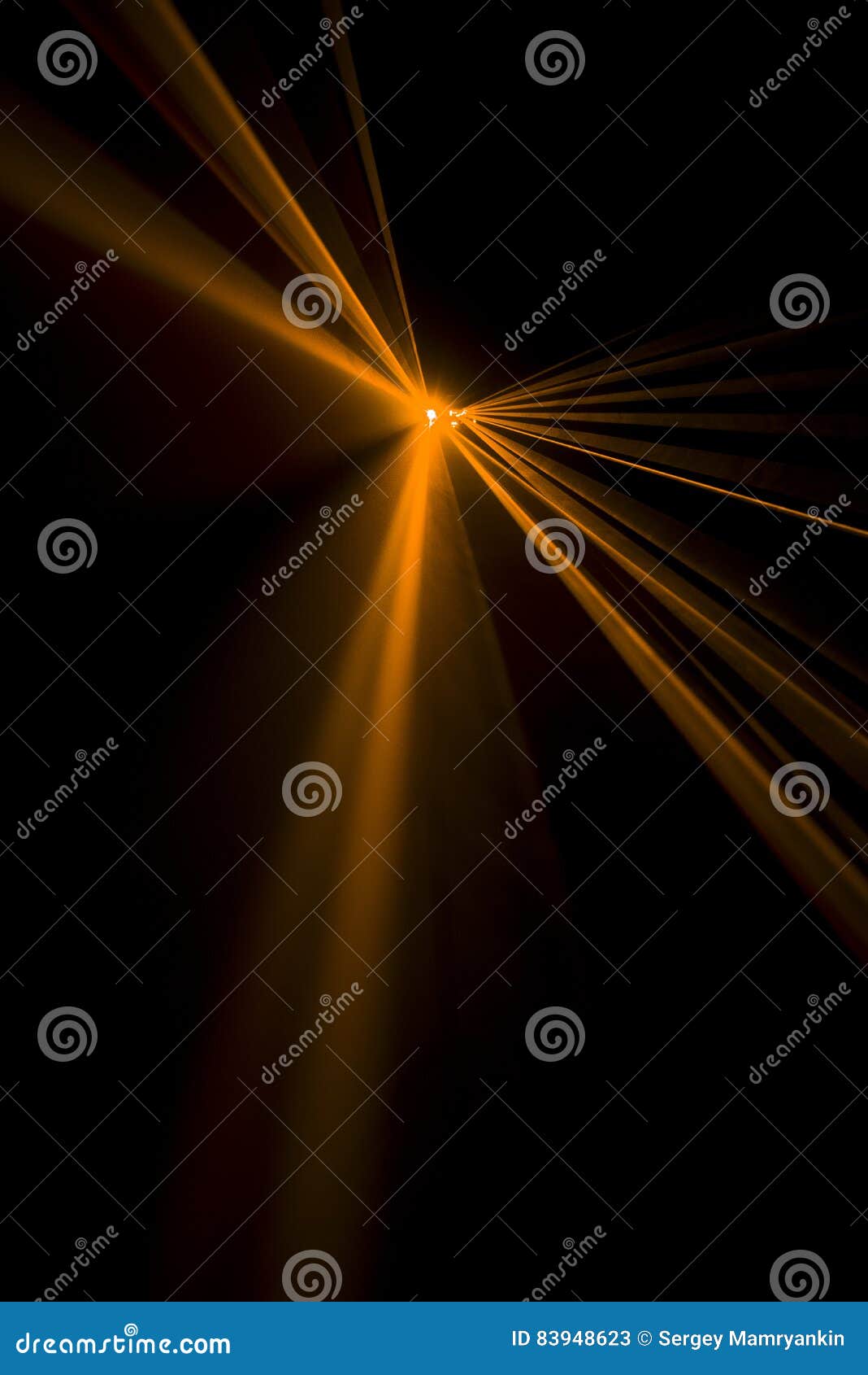 Laser beam orange stock image. Image of club, illuminated - 83948623