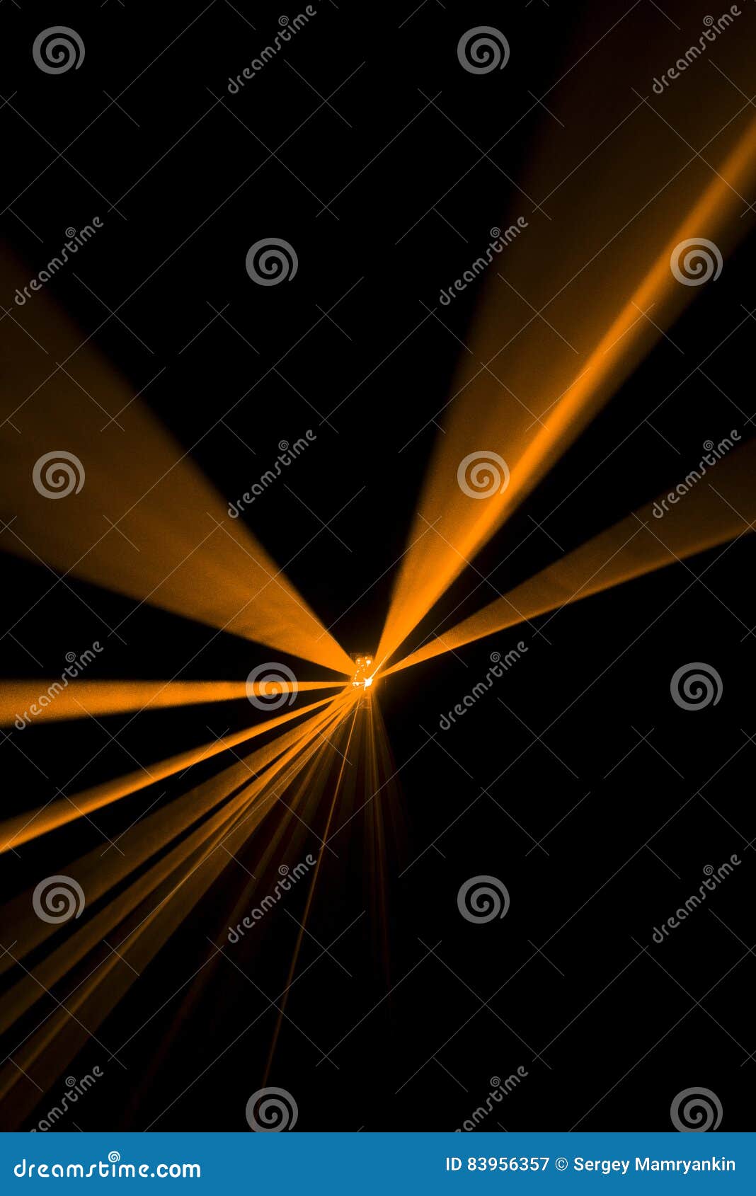 Laser beam orange stock illustration. Illustration of digital - 83956357