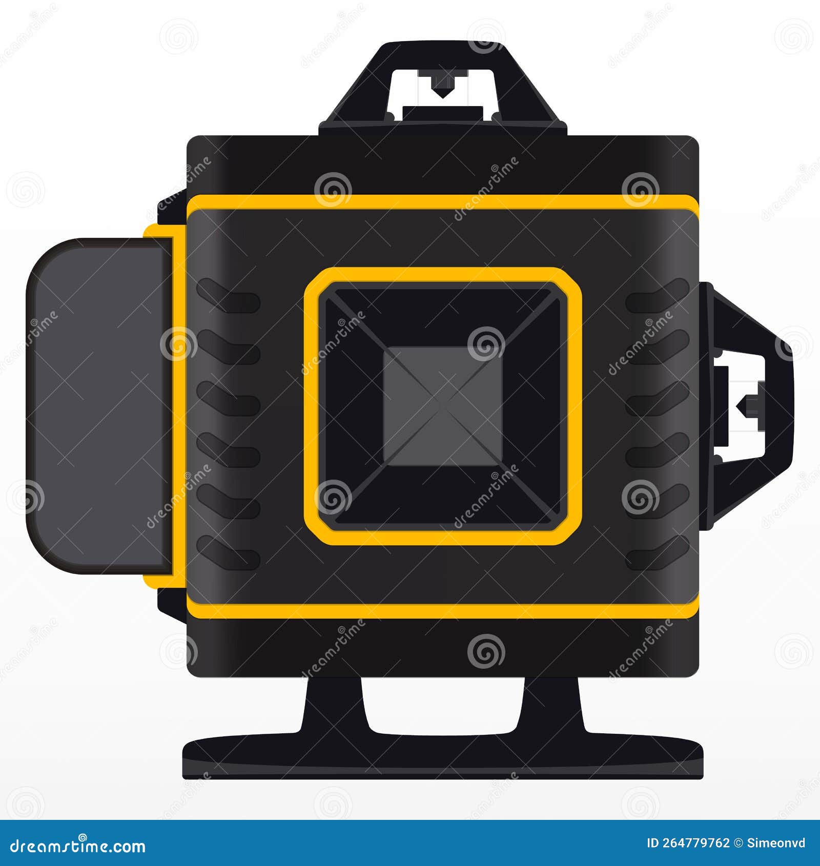 Laser Building Level. Engineering Measuring Equipment. Modern Device ...