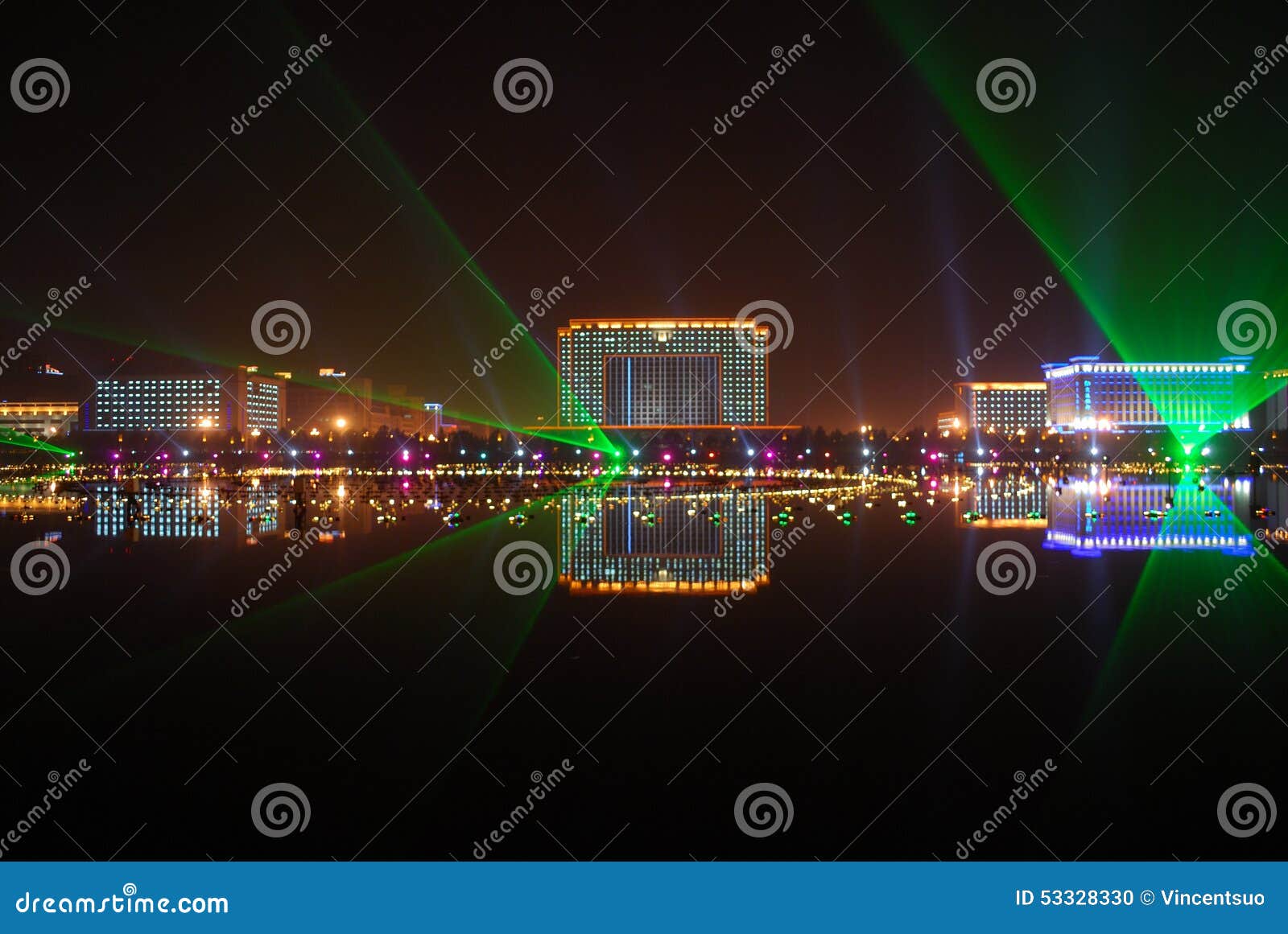 Laser and building 1 stock photo. Image of scenes, lamplight - 53328330