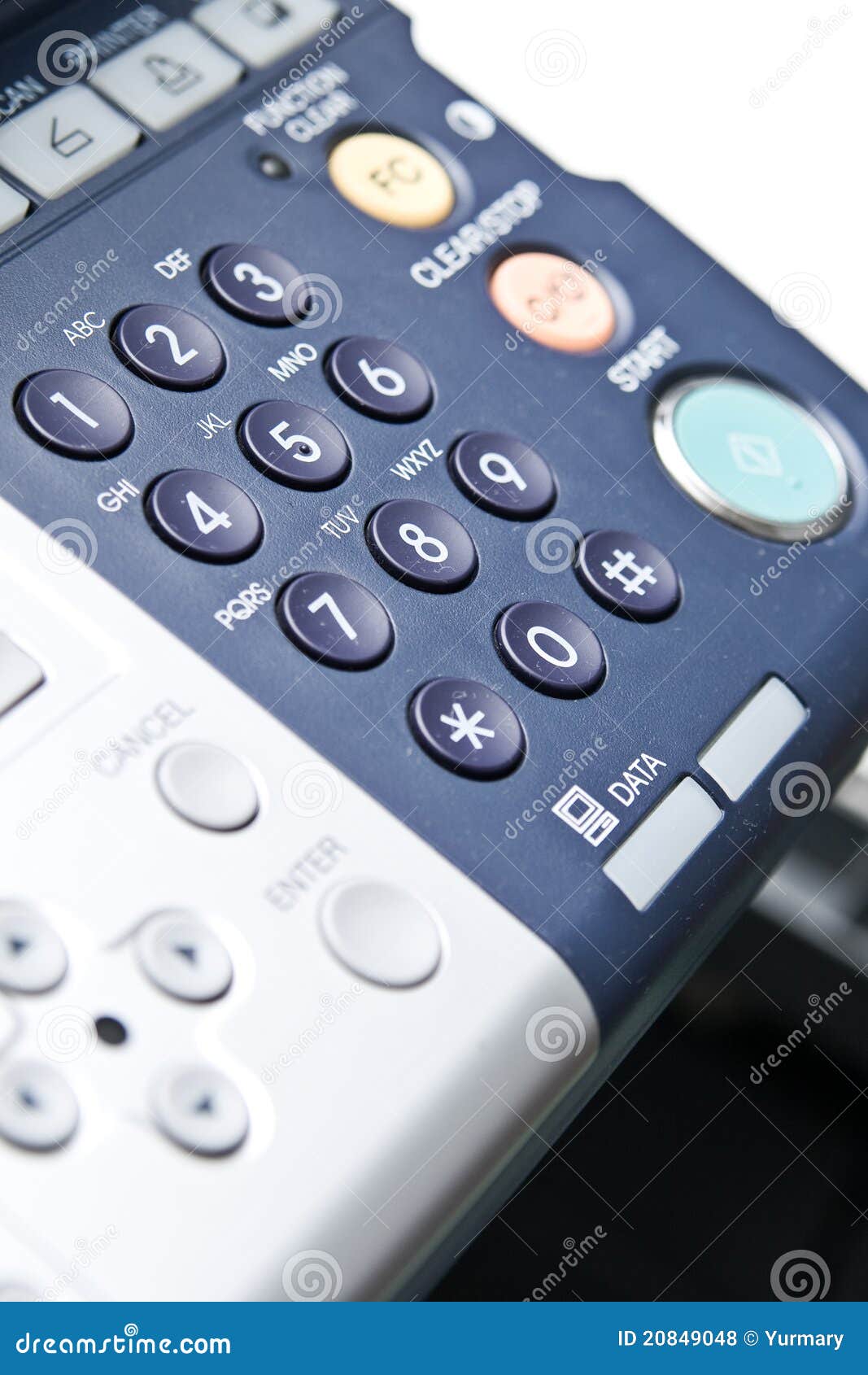 Laser copier and fax stock photo. Image of facsimile - 20849048