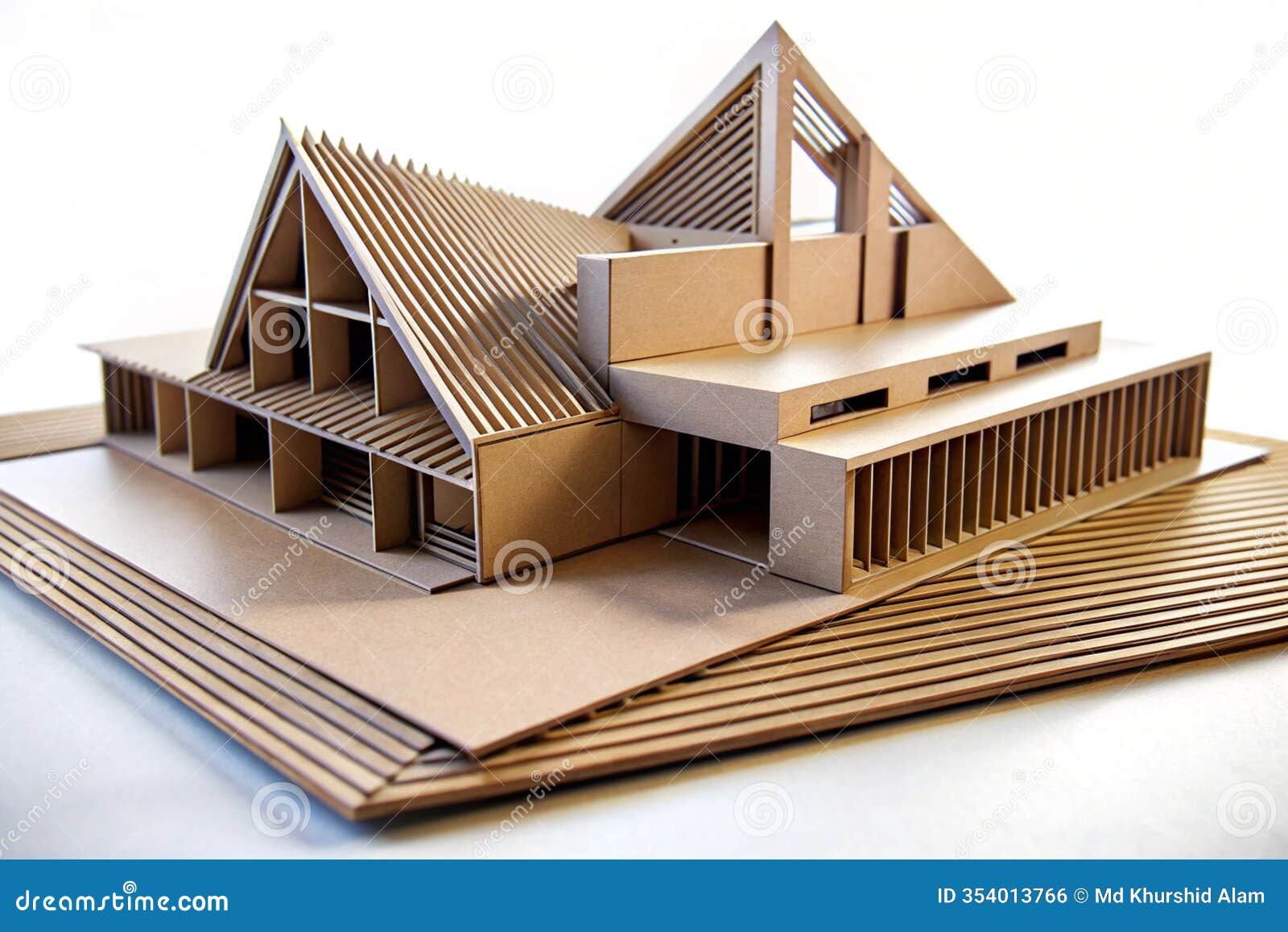 Laser Cut Cardboard Architectural Model Combining Innovation and ...