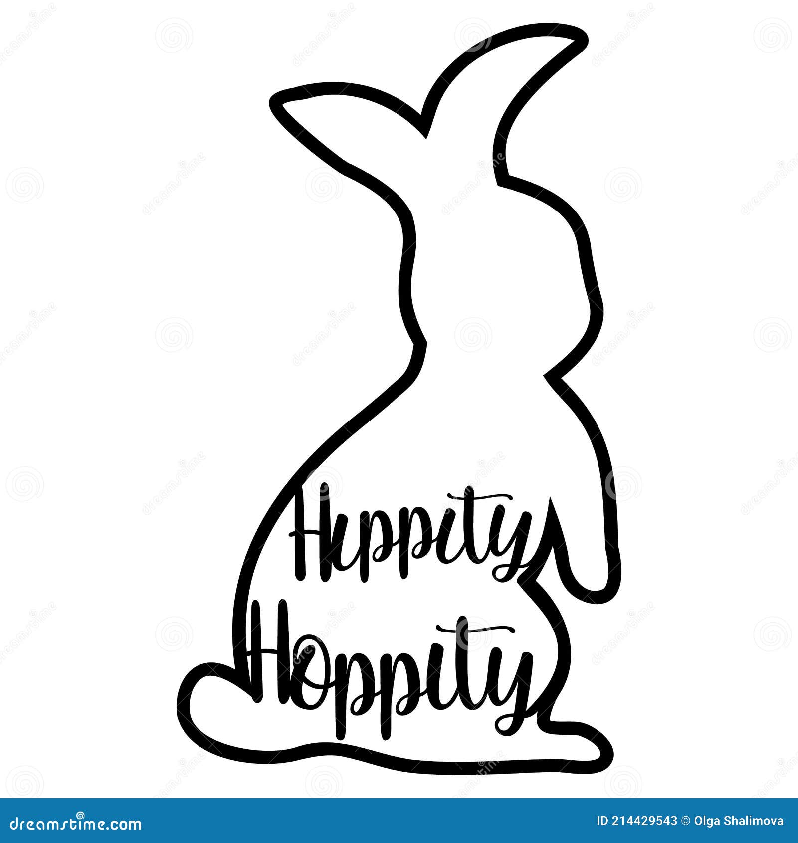 Laser-cut Easter Bunny Rabbit. Hare for Die Cutting. Laser Cutting ...