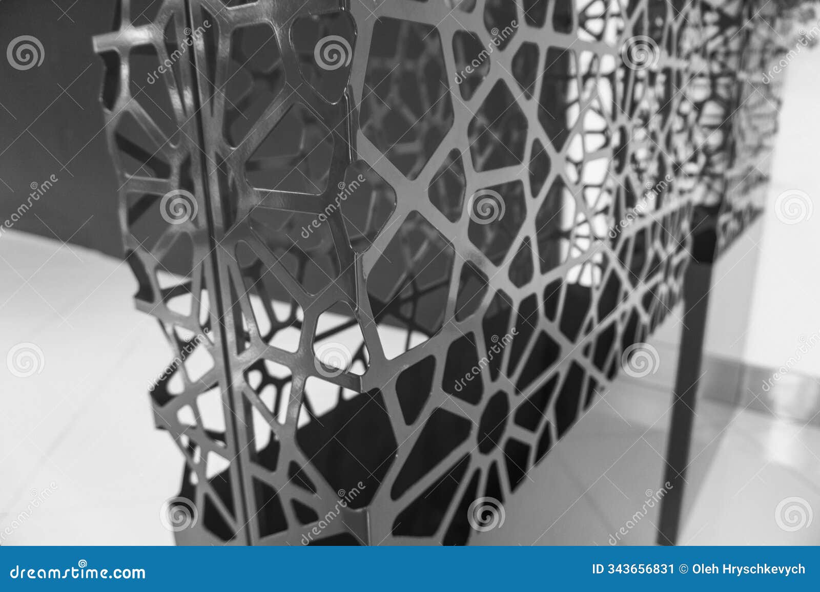 Black Decorative Metal Fence . Royalty-Free Stock Photo | CartoonDealer ...