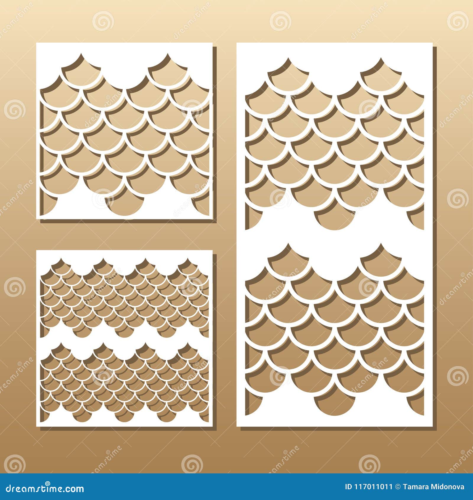 Laser cut vector panel stock vector. Illustration of envelope - 117011011