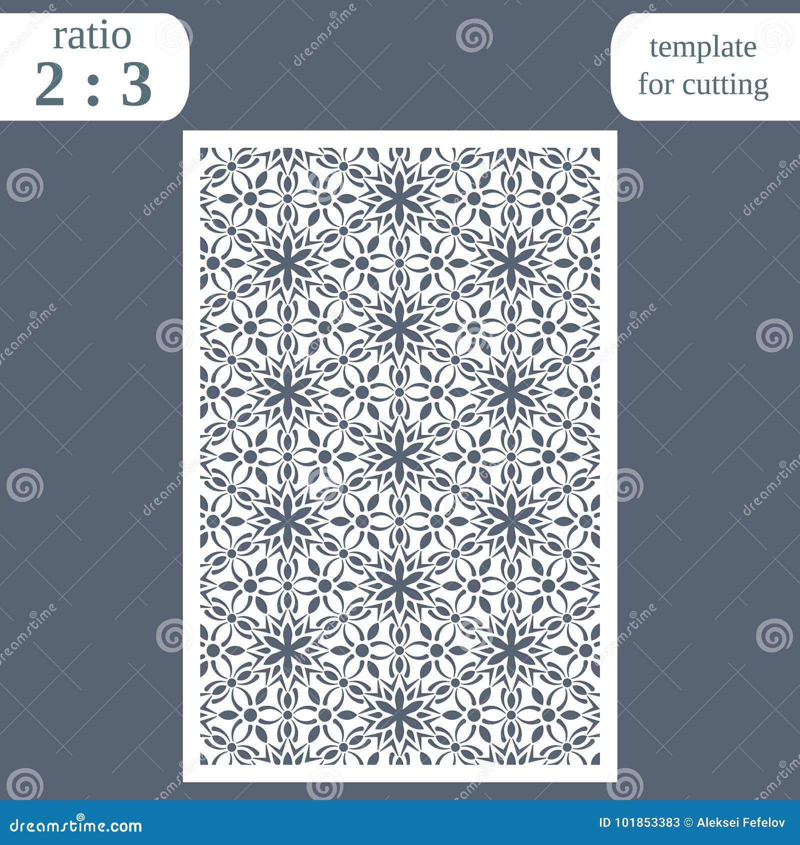 Laser Cut Wedding Card Template, Paper Openwork Greeting Card, Template ...