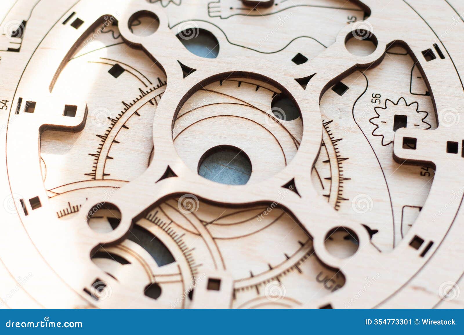 Laser-cut Wooden Model Sheets Royalty-Free Stock Photo | CartoonDealer ...