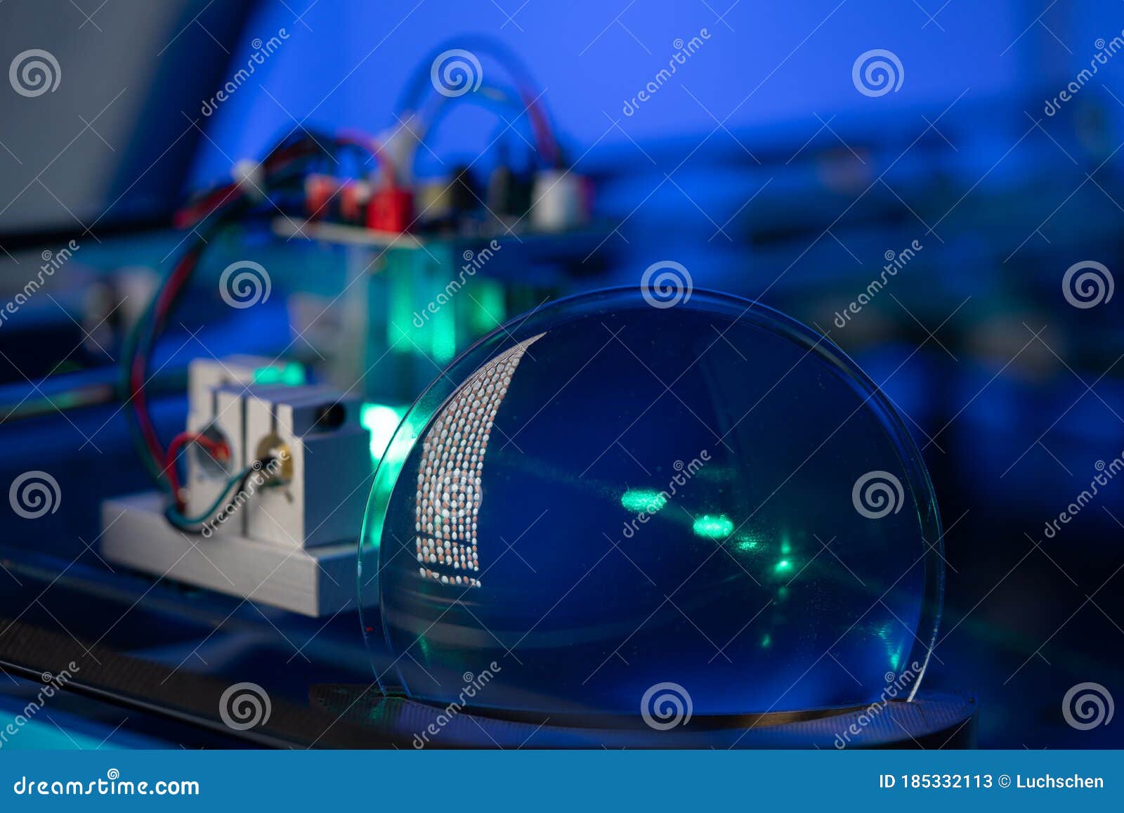 Laser Development System in Optical Laboratory Stock Image - Image of ...